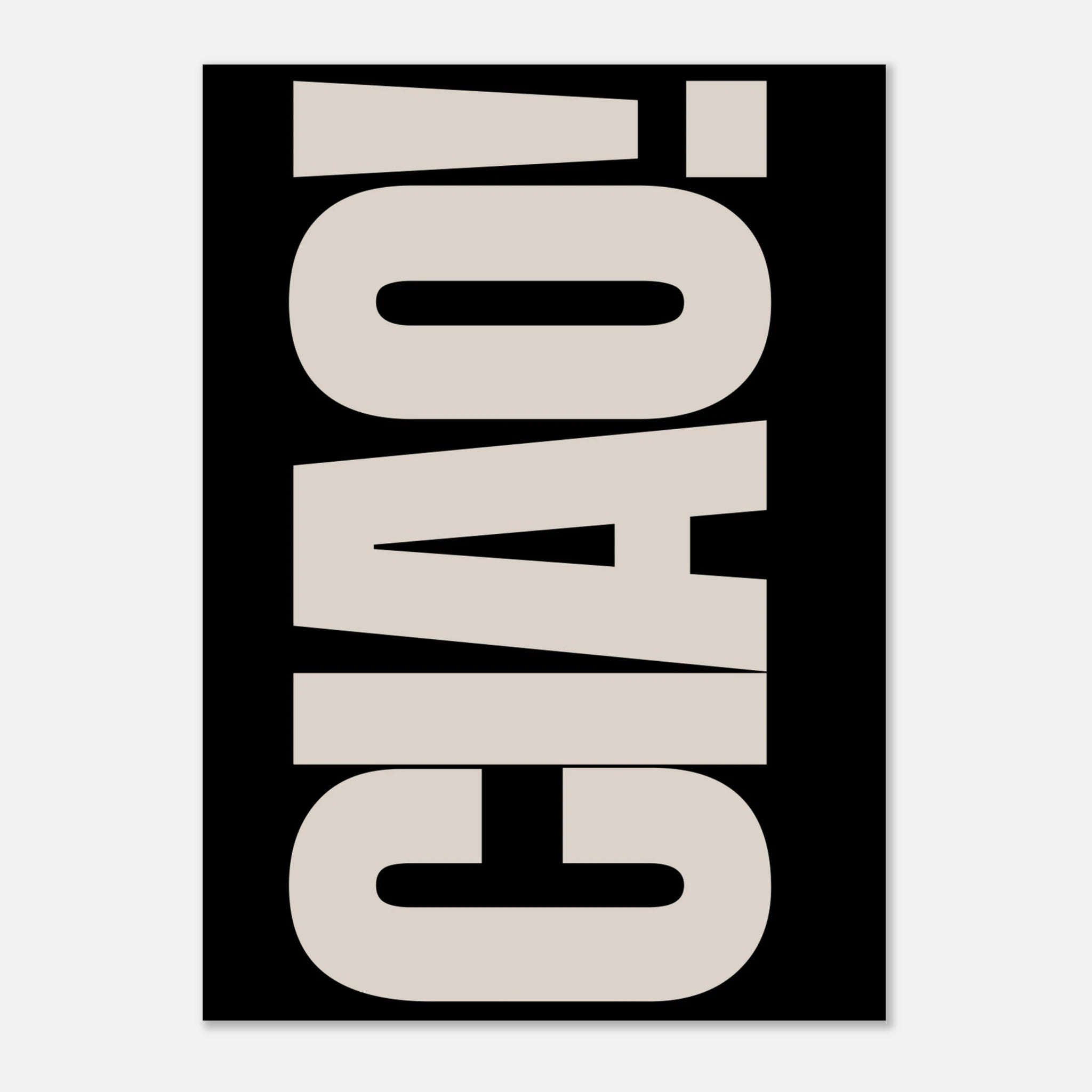 Ciao! – POSTER PANDA